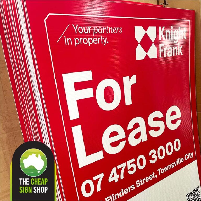 Customising Corflute Signs To Reflect Your Brand Identity