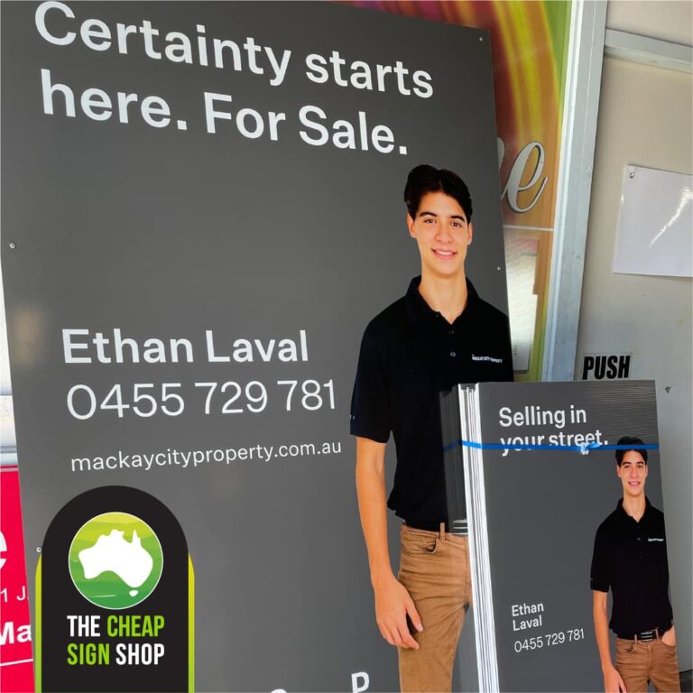Custom Signs & Signage Mackay | The Cheap Sign Shop